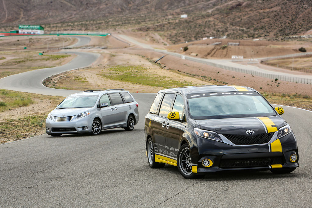 SEMA 2015: Toyota Turns A Sienna Minivan Into A Track Day Weapon (Video ...