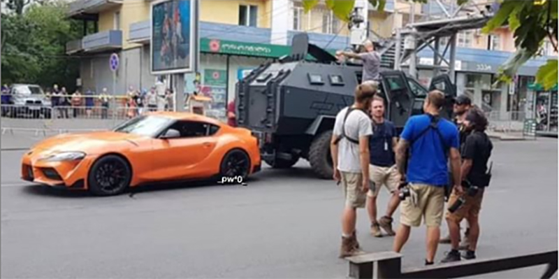 Orange 2020 Toyota Supras Spotted On Set Of Fast & Furious 9 ...